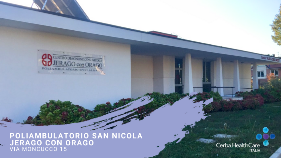 San Nicola: Il Poliambulatorio a Jerago con Orago